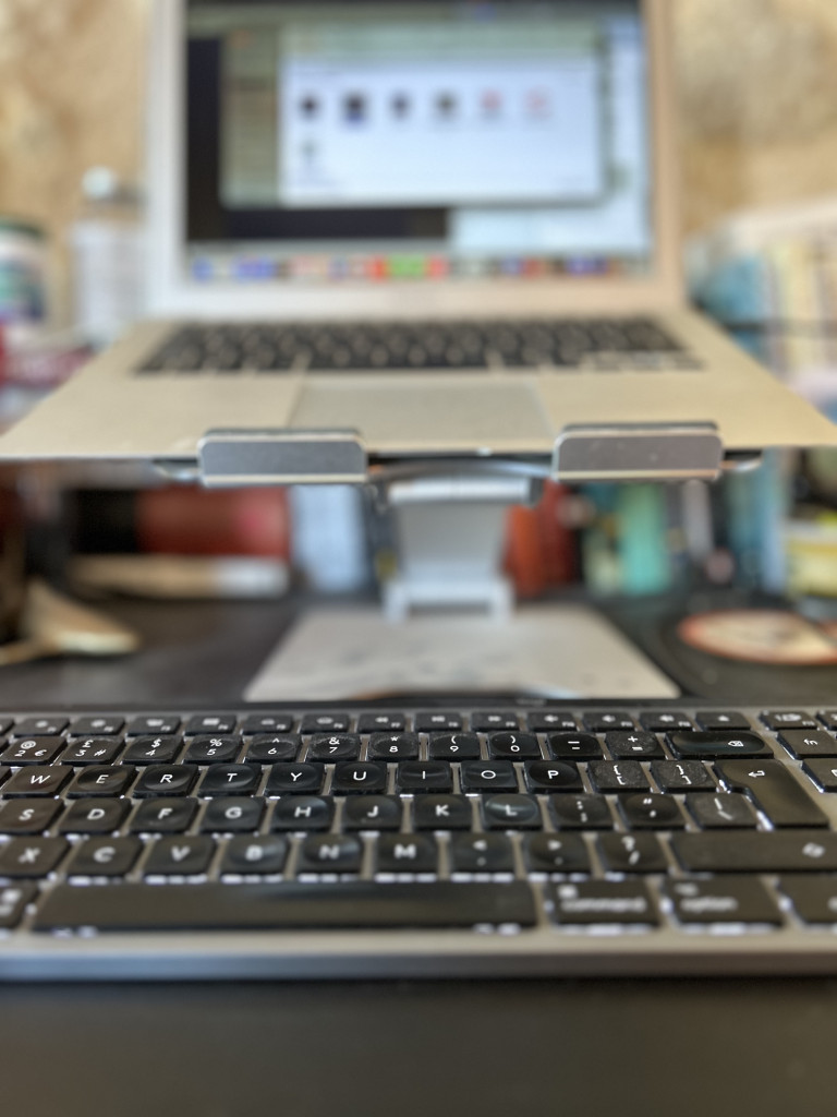 Time to sit back at my desk - Janetta Harvey